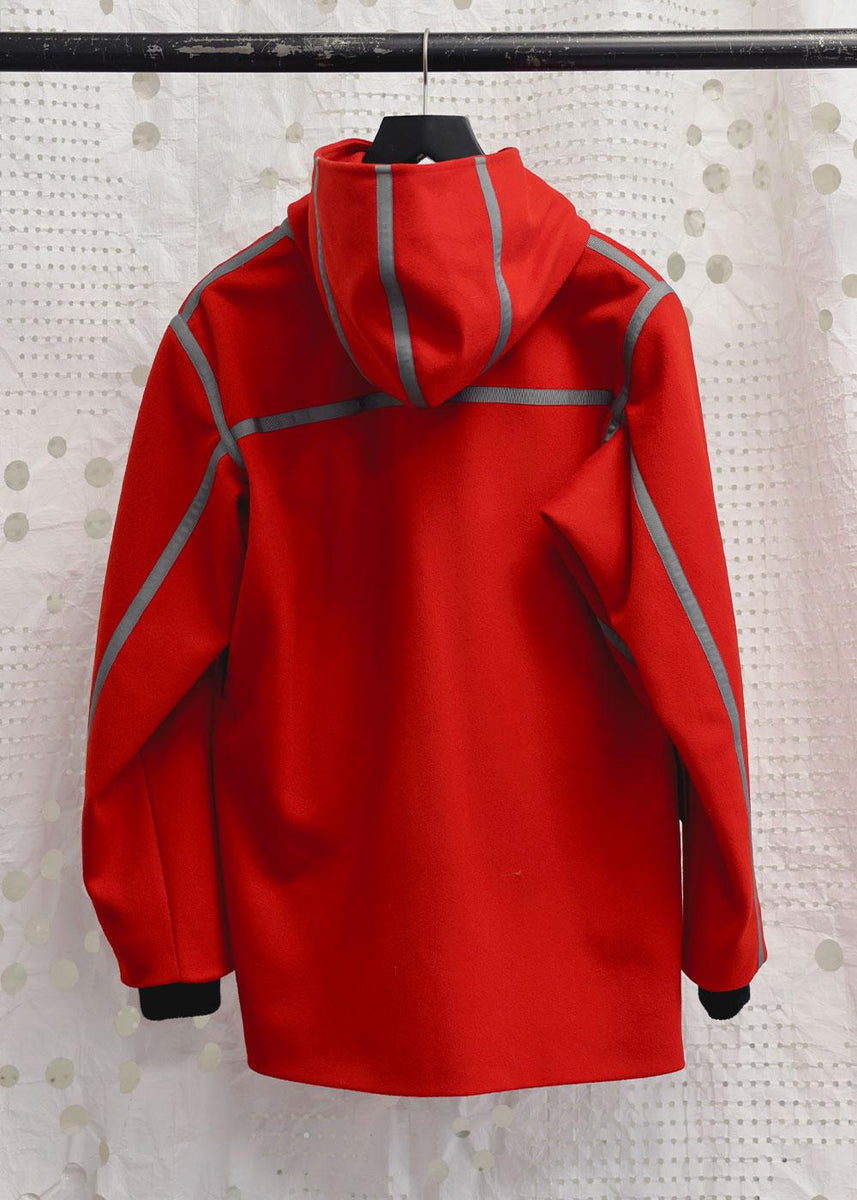 Wool Jacket Red – RÆBURN